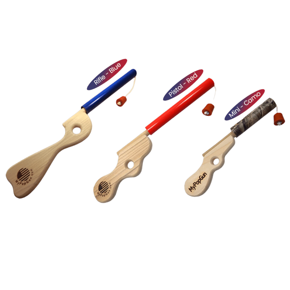 My Pop Gun Toy - Hand Made and Durable Pop Guns Made in the USA